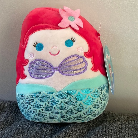 Squishmallows | Toys | Nwt Squishmallow Ariel 65 Disney | Poshmark